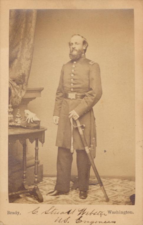 Carte-de-visite photograph of C. Stuart Webster - NYPL Digital Collections