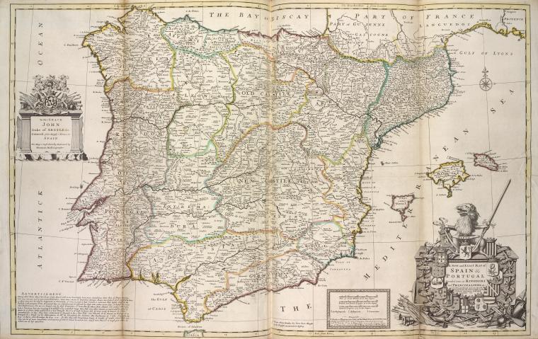 Map Of Spain Historical Map New Spain 1810 – Texas Map Store