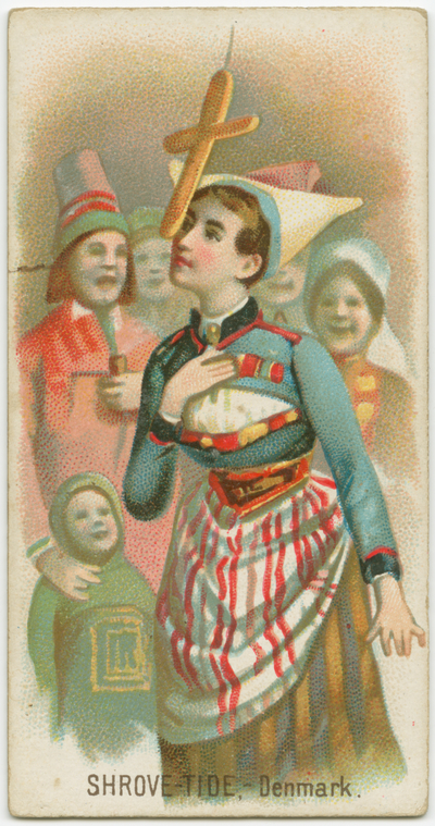 Shrove-Tide, Denmark. - NYPL Digital Collections