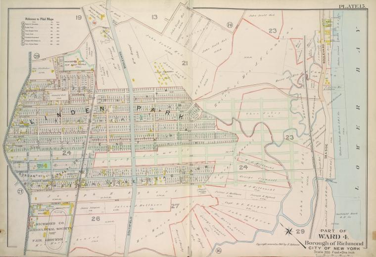 Plate 15, Part of Ward 4 - NYPL Digital Collections