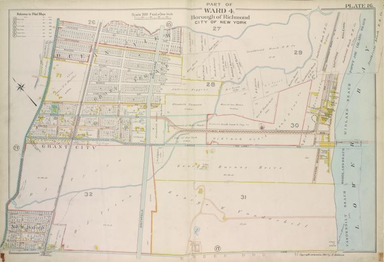 Plate 16, Part of Ward 4 - NYPL Digital Collections