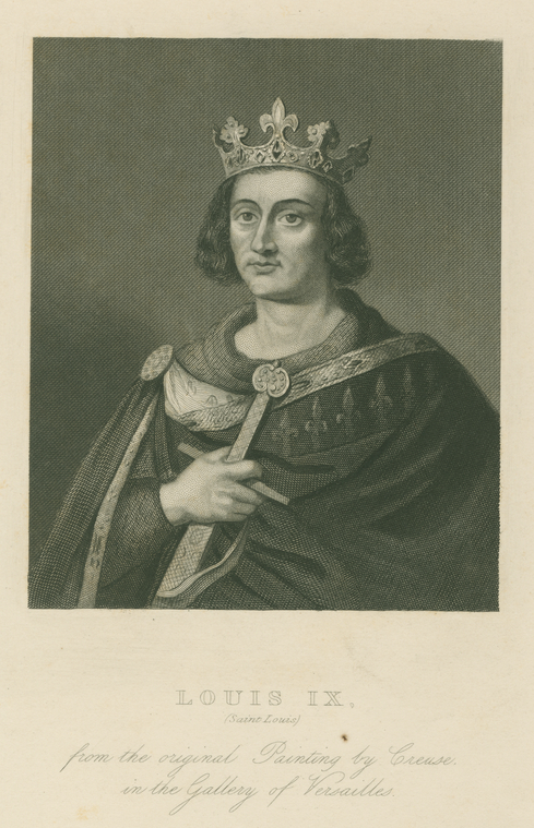 Louis IX, King of France. - NYPL Digital Collections