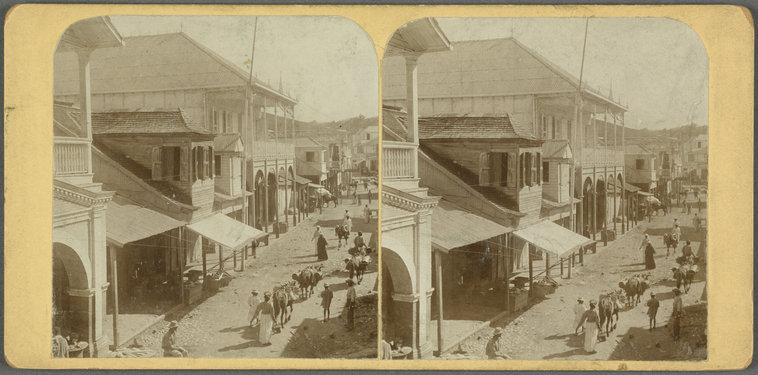 Grande Rue in Jérémie (Haiti) - NYPL Digital Collections