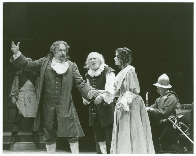 John MacKay, Philip Bosco, Tracy Sallows, and Bill Buell in the stage ...