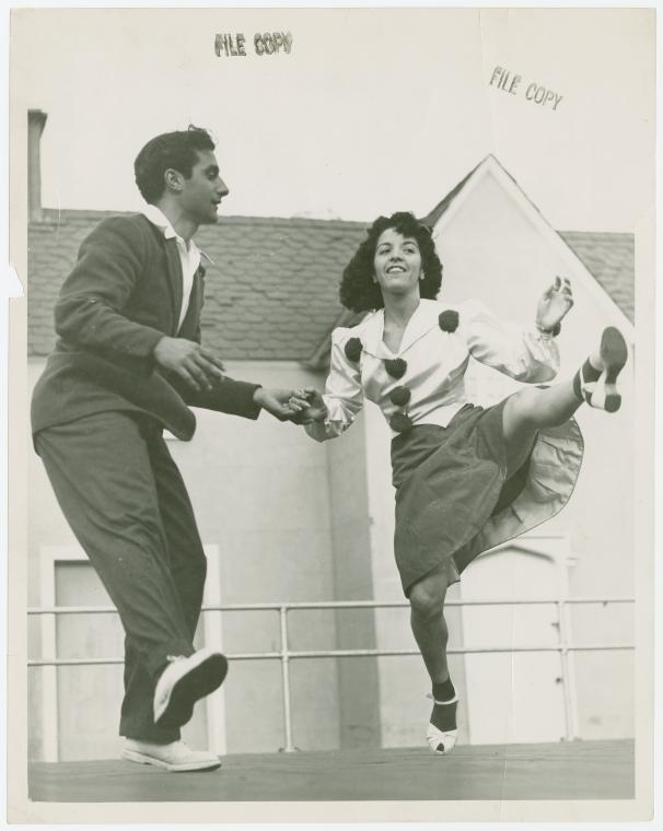 Amusements - Dance - Jitterbug couple - NYPL Digital Collections