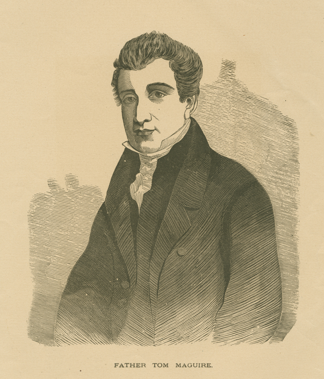 Father Tom Maguire. - NYPL Digital Collections
