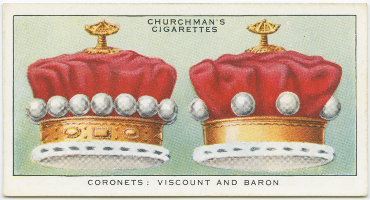 Coronets: Viscount and Baron. - NYPL Digital Collections