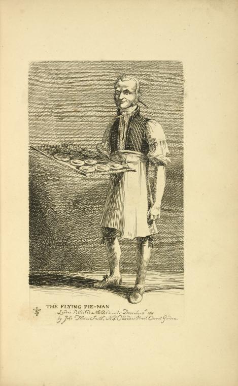The flying pie-man. - NYPL Digital Collections
