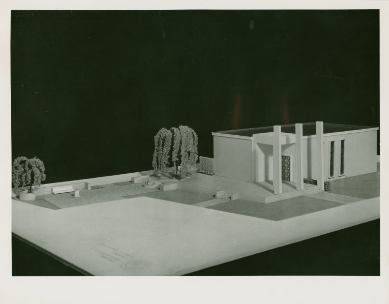Buildings - Models - Small building - NYPL Digital Collections