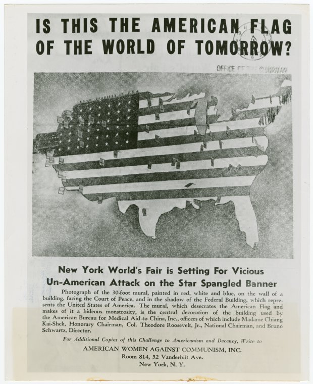 China Participation - American Women Against Communism protest poster ...