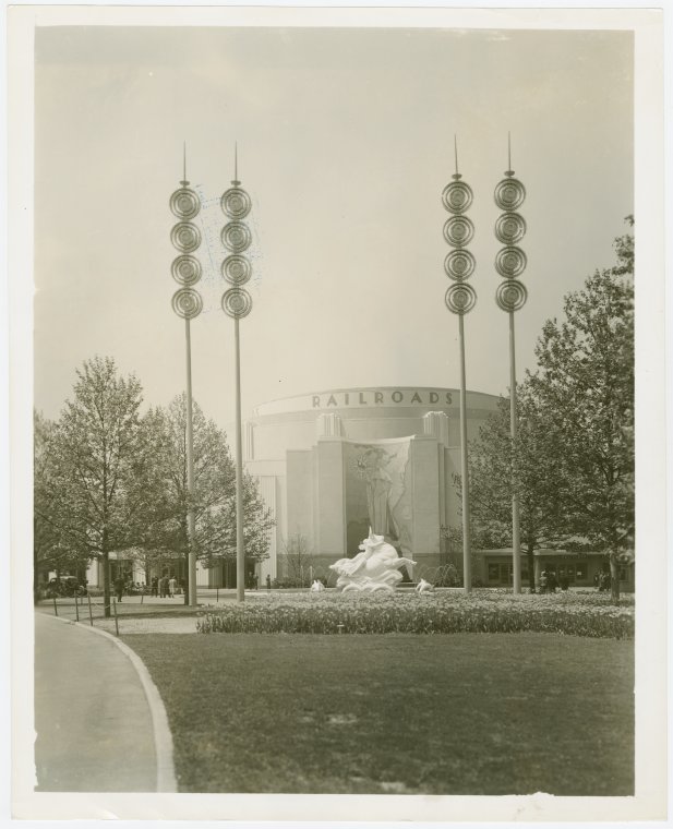 Railroads on Parade - Building - Exterior - NYPL Digital Collections