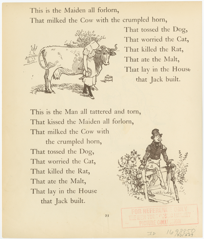 [The maiden all forlorn ; the man all tattered and torn] - NYPL Digital ...