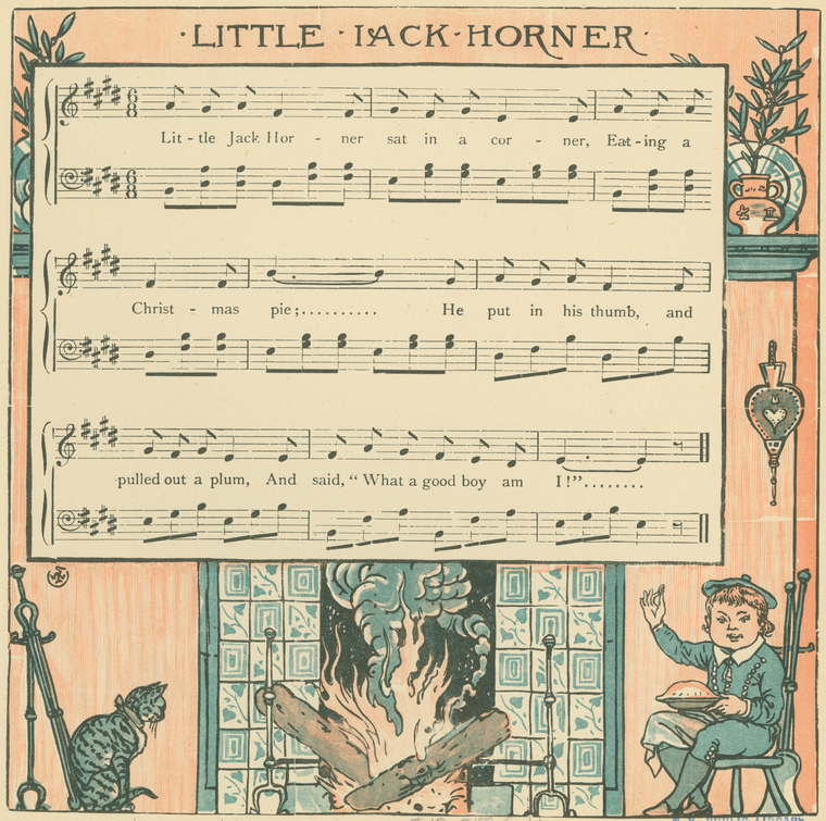 Little Jack Horner. - NYPL Digital Collections