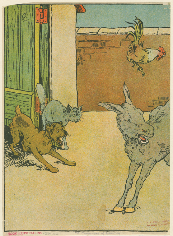 [The Bremen town musicians] - NYPL Digital Collections