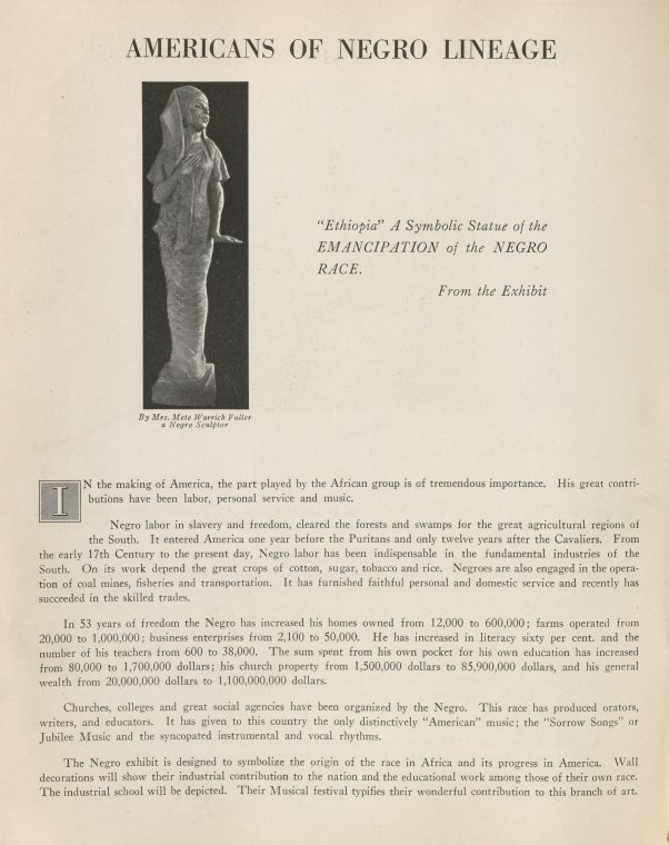 Americans of Negro Lineage - NYPL Digital Collections