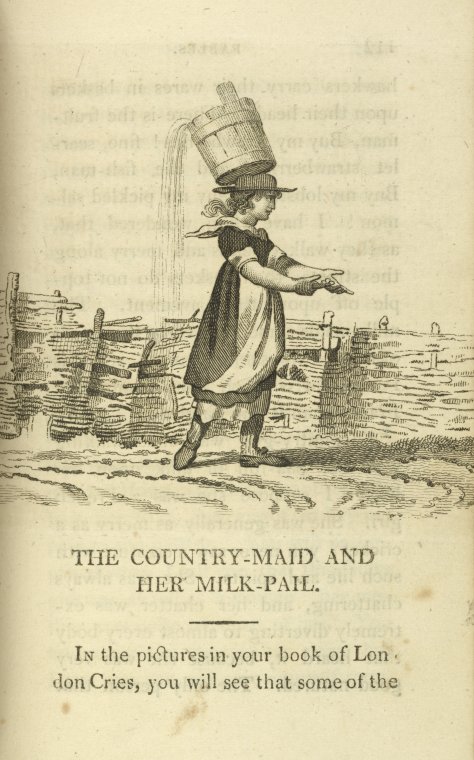 The country-maid and her milk-pail - NYPL Digital Collections
