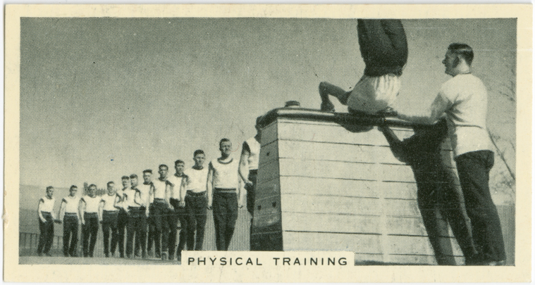 Army, physical training. - NYPL Digital Collections