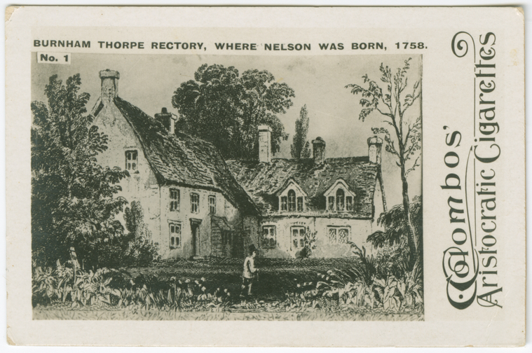Burnham Thorpe rectory, where Nelson was born, 1758. - NYPL Digital ...