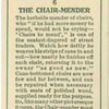 The Chair-Mender. - NYPL Digital Collections