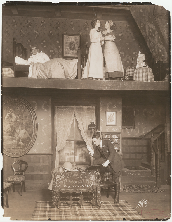 William Morris, Mary Pickford, Iva Merlin, and Henry Stanford in Act ...