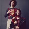[Publicity photo of David Haskell and Stephen Nathan in Godspell, 1971 ...