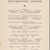 Thanksgiving (1955) dinner menu, Gramercy Park Hotel - NYPL Digital ...