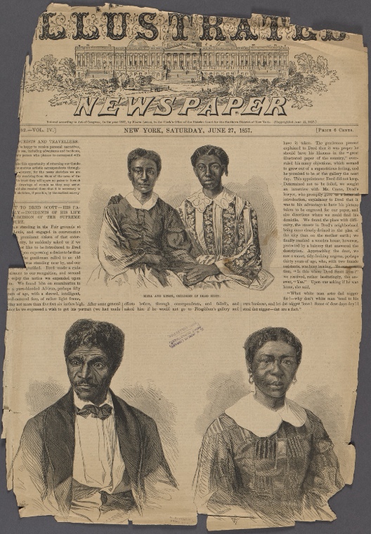 Eliza and Lizzie, children of Dred Scott ; [Dred Scott [and his wife ...