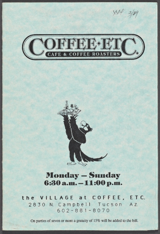 Coffee Etc - NYPL Digital Collections