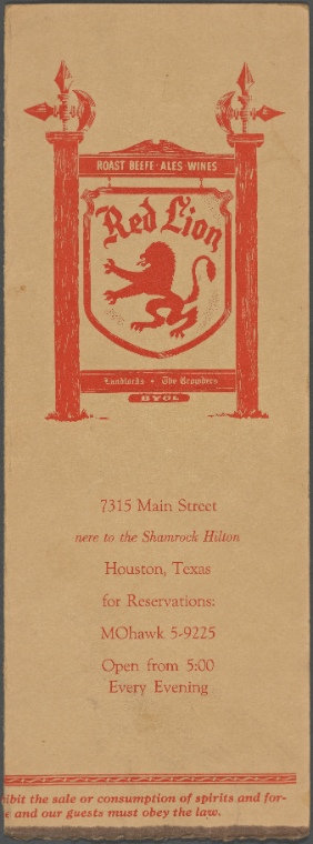 The Red Lion - NYPL Digital Collections