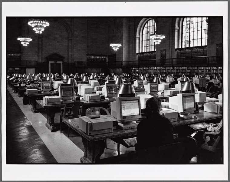 Stephen A. Schwarzman Building, interior, Rose Main Reading Room - NYPL ...