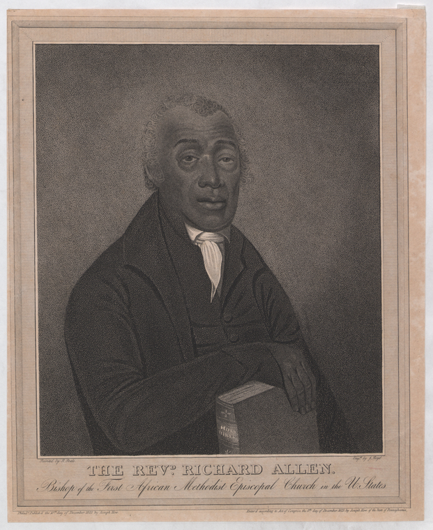 Digital Collections - Rev. Richard Allen, Bishop of the First African ...