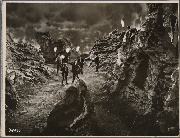 Scene from Frankenstein - NYPL Digital Collections