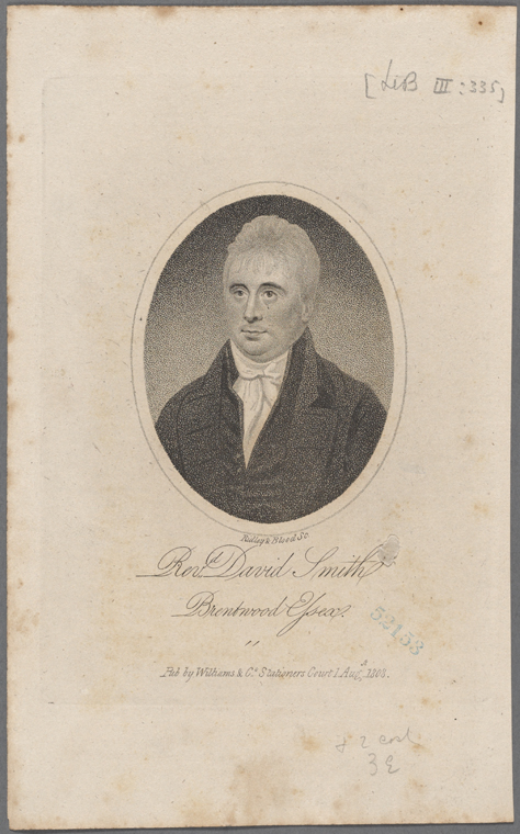 Rev. David Smith, Brentwood, Essex - NYPL Digital Collections