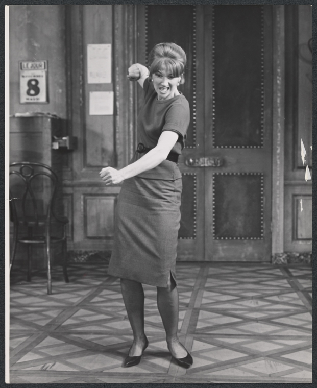Julie Harris in the stage production A Shot in the Dark - NYPL Digital ...
