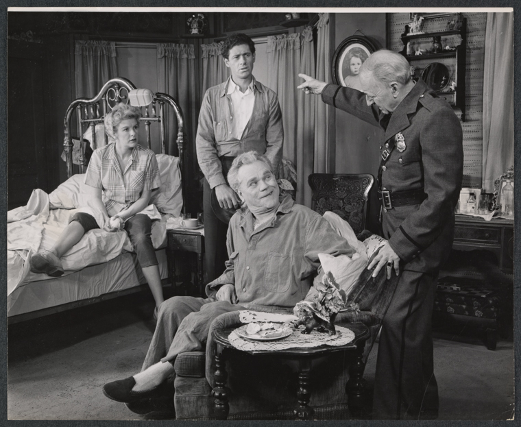 Elaine Stritch, Gerald Sarracini, James Barton and Edgar Stehli in the ...