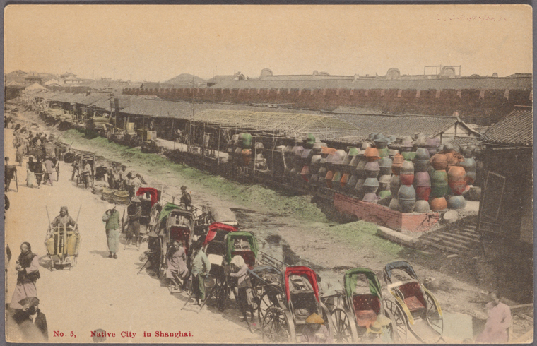 Native city in Shanghai. - NYPL Digital Collections