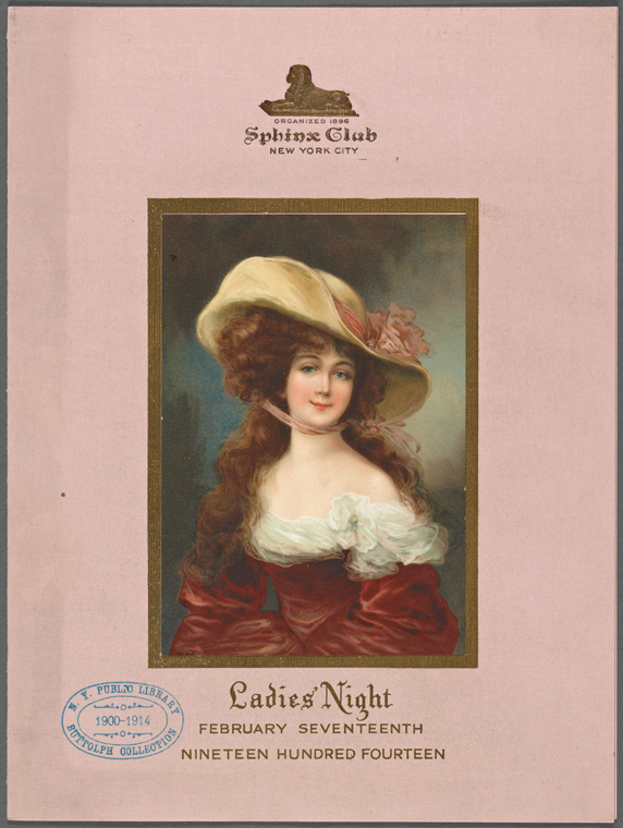 Sphinx Club - NYPL Digital Collections