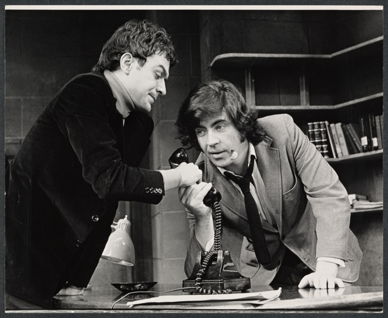 Digital Collections - Hayward Morse and Alan Bates in the stage ...