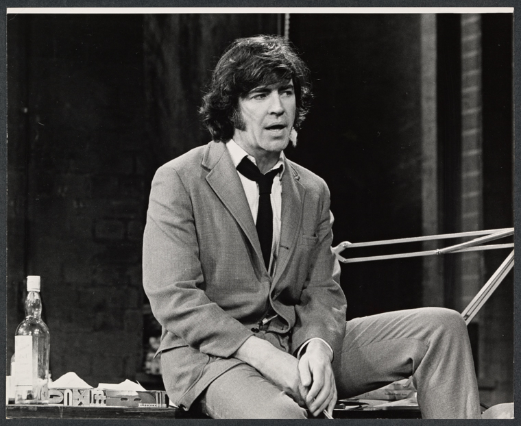 Alan Bates in the stage production Butley - NYPL Digital Collections