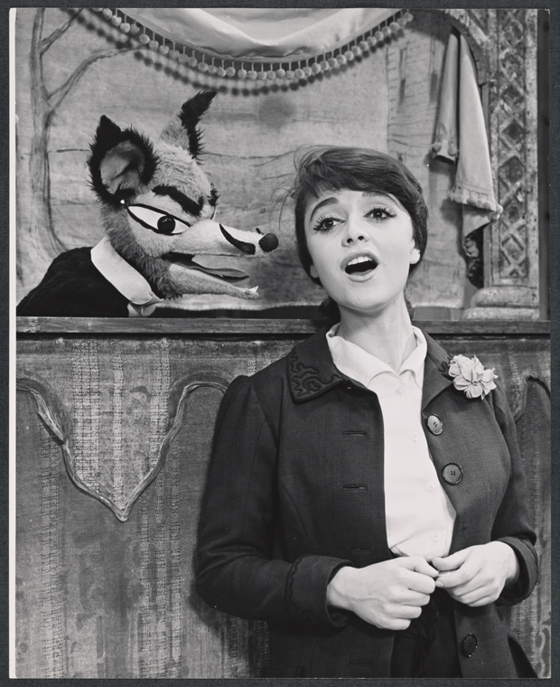 Anna Maria Alberghetti in the stage production Carnival! - NYPL Digital ...
