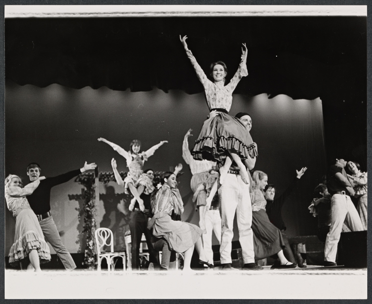 Scene from the 1965 revival of the stage production Carousel - NYPL ...
