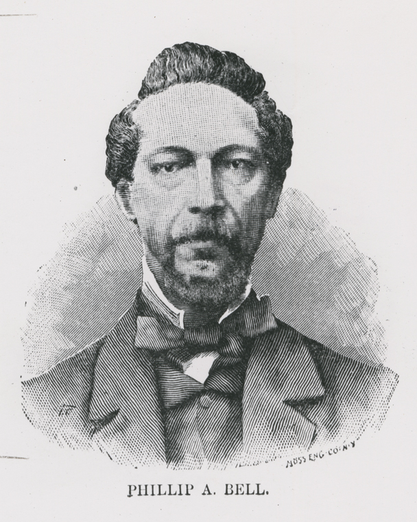 Journalist, abolitionist and civil rights advocate Philip A. Bell ...