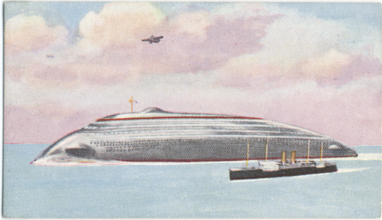 The new ocean liner. - NYPL Digital Collections