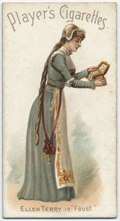 Ellen Terry in 'Faust'. - NYPL Digital Collections
