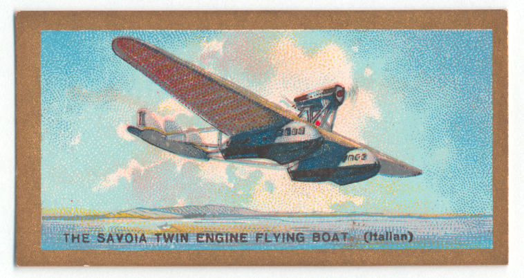 The Savoia Twin Engine Flying Boat. (Italian). - NYPL Digital Collections