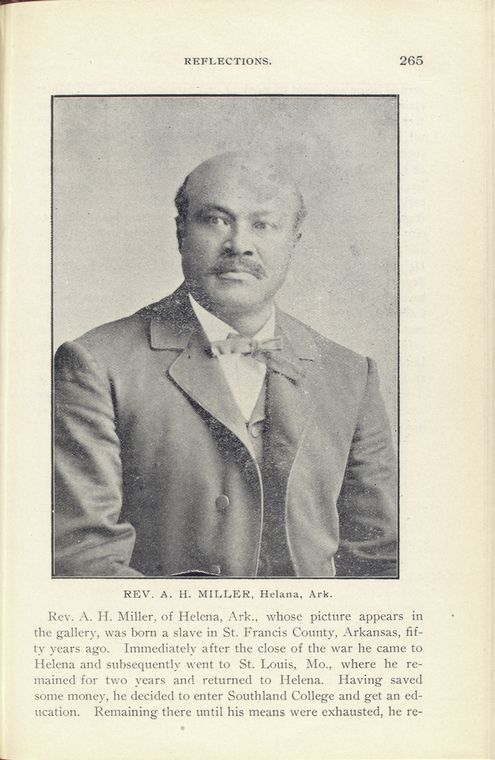 Rev. A. H. Miller, Helana [Helena], Ark. - NYPL Digital Collections