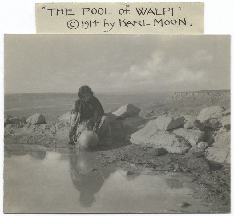The pool of Walpi. - NYPL Digital Collections