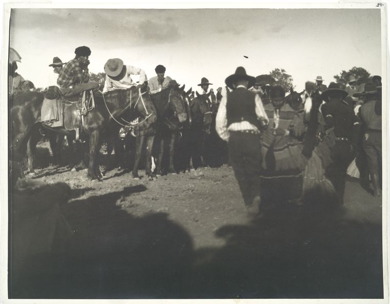 Squaw dance near St. Michaels, N.M., 1926. - NYPL Digital Collections