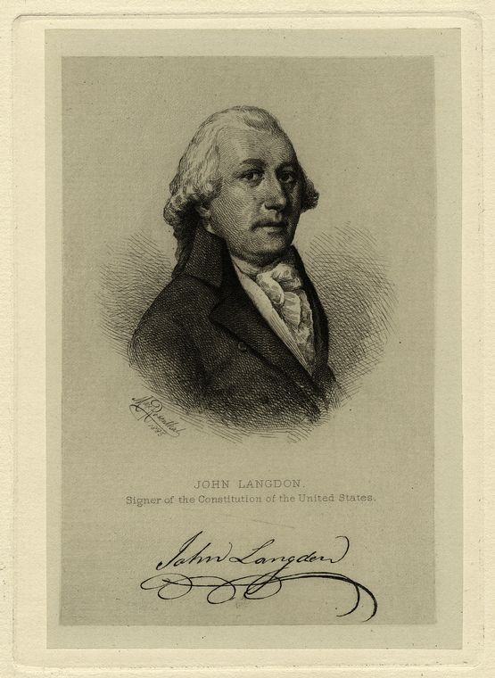 John Langdon, signer of the Constitution of the United States. - NYPL ...