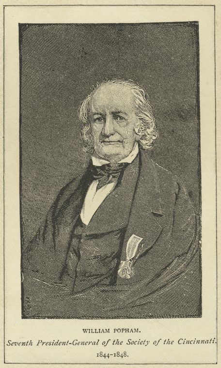 William Popham, seventh President-General of the Society of the ...